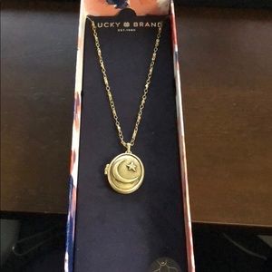 Lucky Brand Jewelry | Nwt Turquoisegold Pendant Necklace | Poshmark